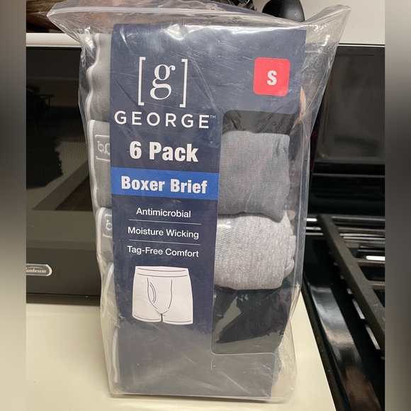 George | Underwear & Socks | George 6 Pack Boxer Brief Size Small 283 ...